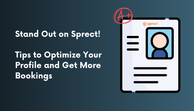 Stand Out on Sprect: Tips to Optimize Your Profile and Get More ...